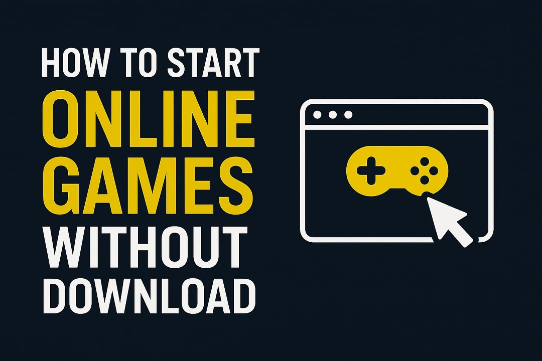 How to Start Playing Online Games Without Download | YupGames