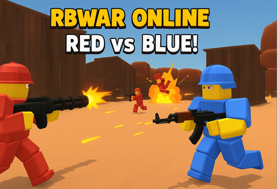 Play RBWAR Online: Red vs Blue | YupGames