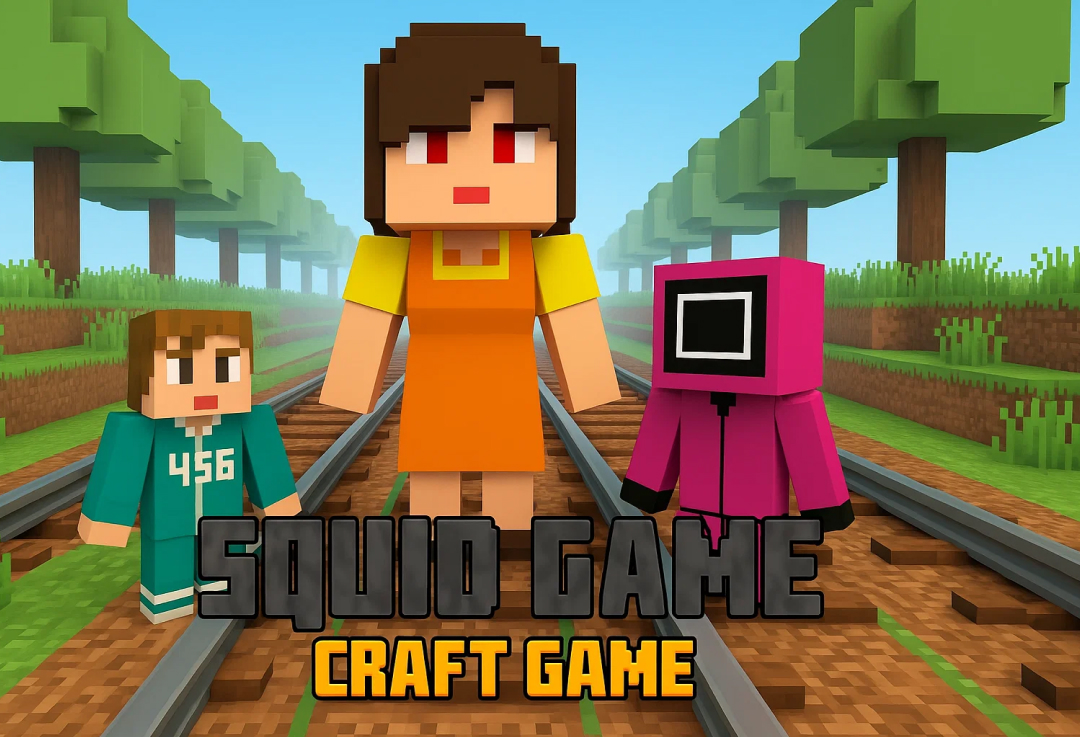 Play Squid Game: Craft Runner Online | YupGames