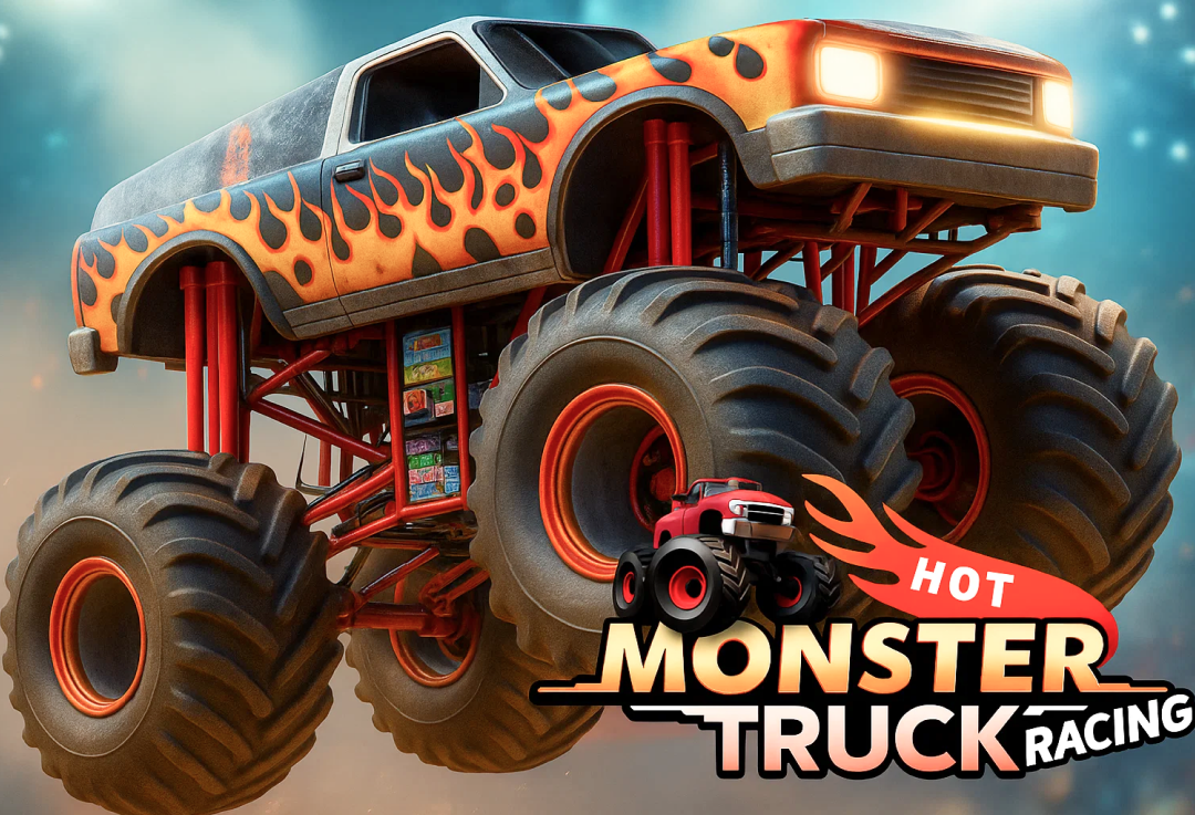 Racing Monster Trucks — Win All 10 Cups | YupGames