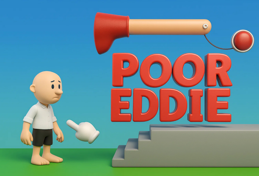 Poor Eddie — Physics Puzzle Platformer Game | YupGames
