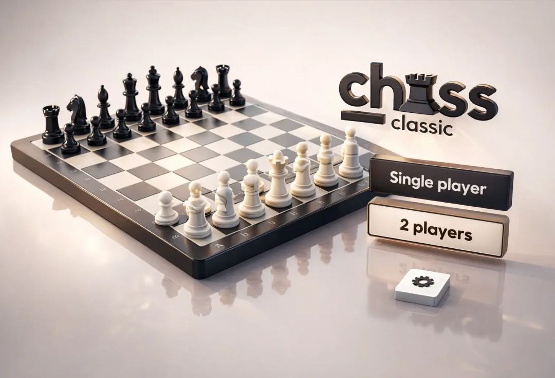 Classic Chess 2D Game ♛ Pure Strategy Play | Yupgames