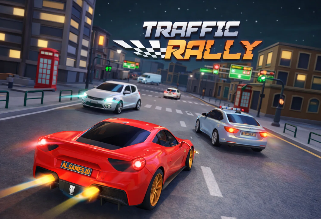 Traffic Rally Game - Endless Driving Challenge | YupGames
