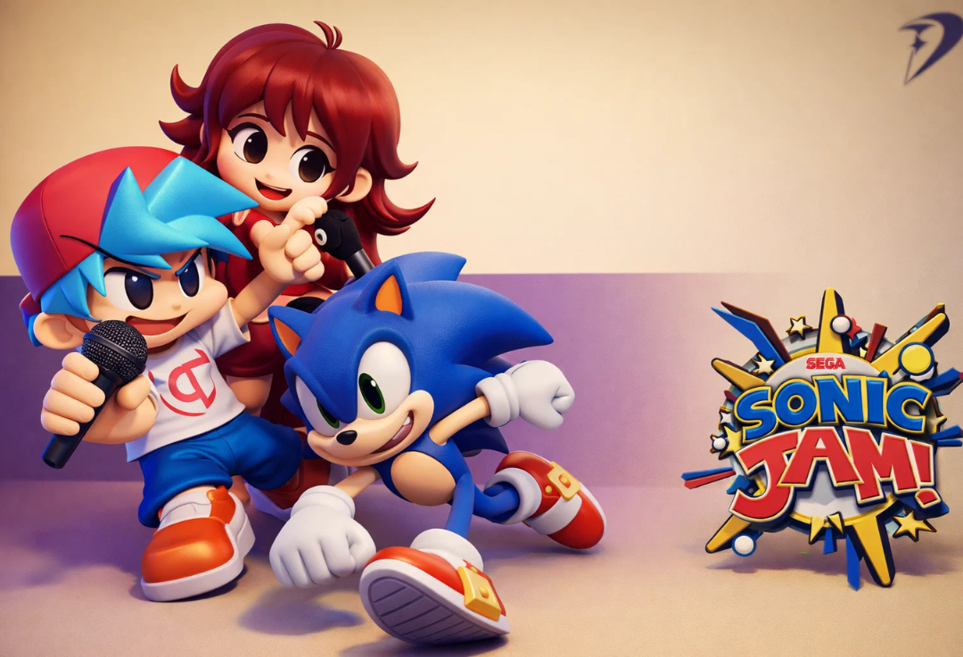 FNF Sonic Jam - Retro Rhythm Mod | YupGames
