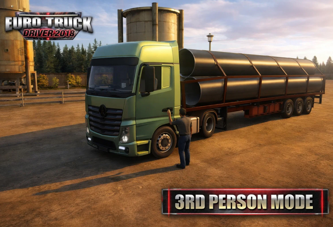 Truck Driver Game 2018 – Euro Truck Simulator | YupGames