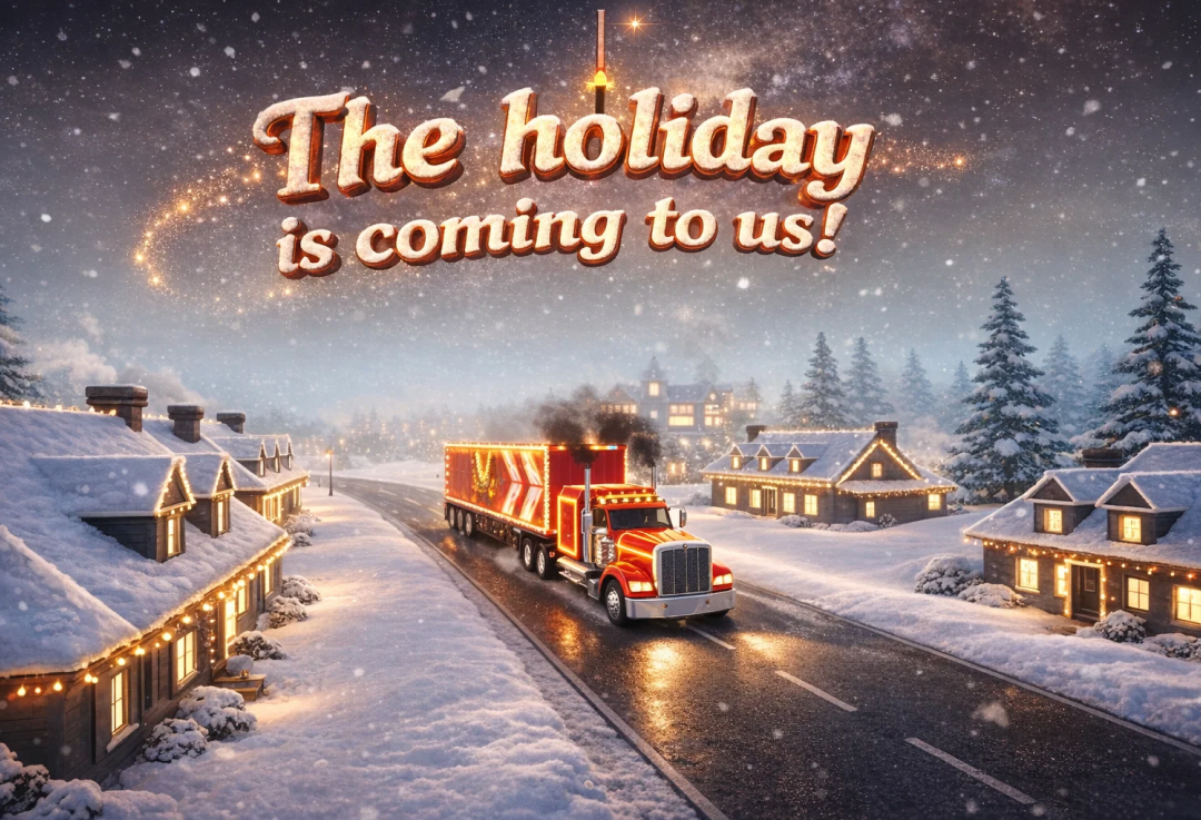 The Holiday Is Coming to Us – Christmas Truck Game | YupGames
