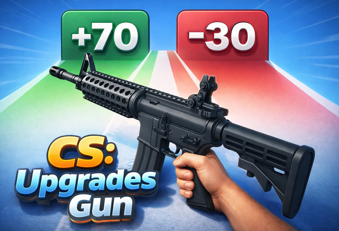 CS: Upgrades Gun Online – Action Shooter | YupGames