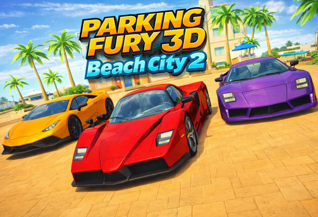 Parking Fury 3D: Beach City 2 – Supercar Parking | YupGames