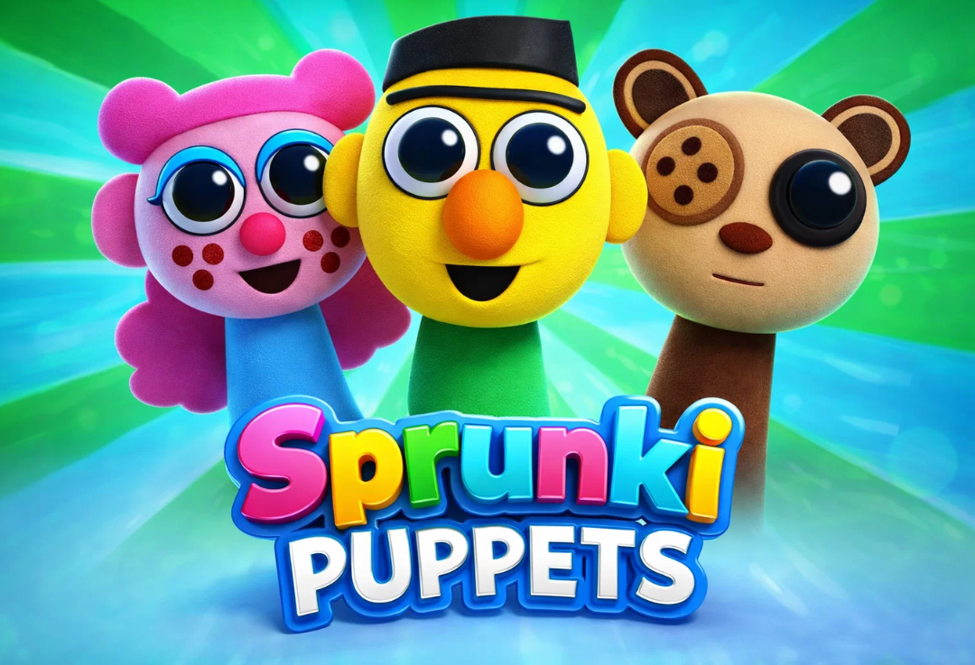 Sprunki Puppets Christmas Rhythm Game | YupGames