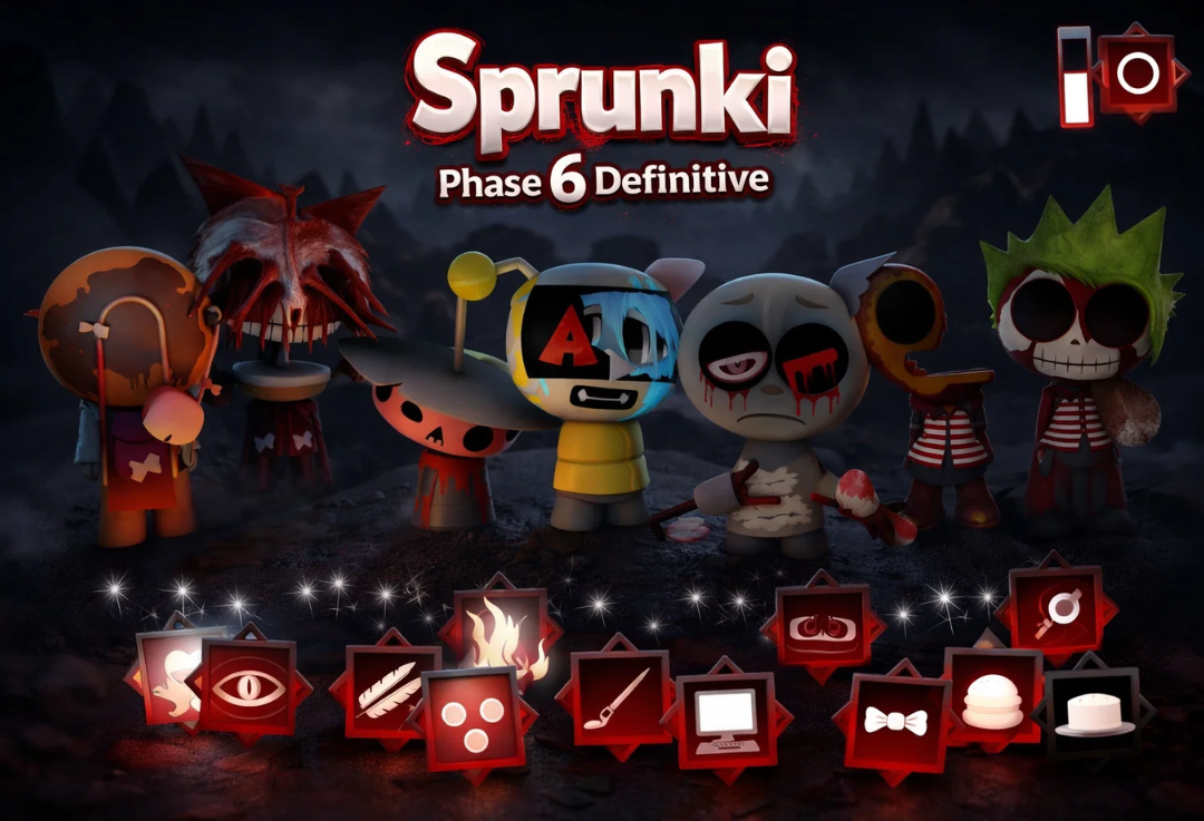 Sprunki Phase 6 Definitive — Spooky Music Mod | YupGames